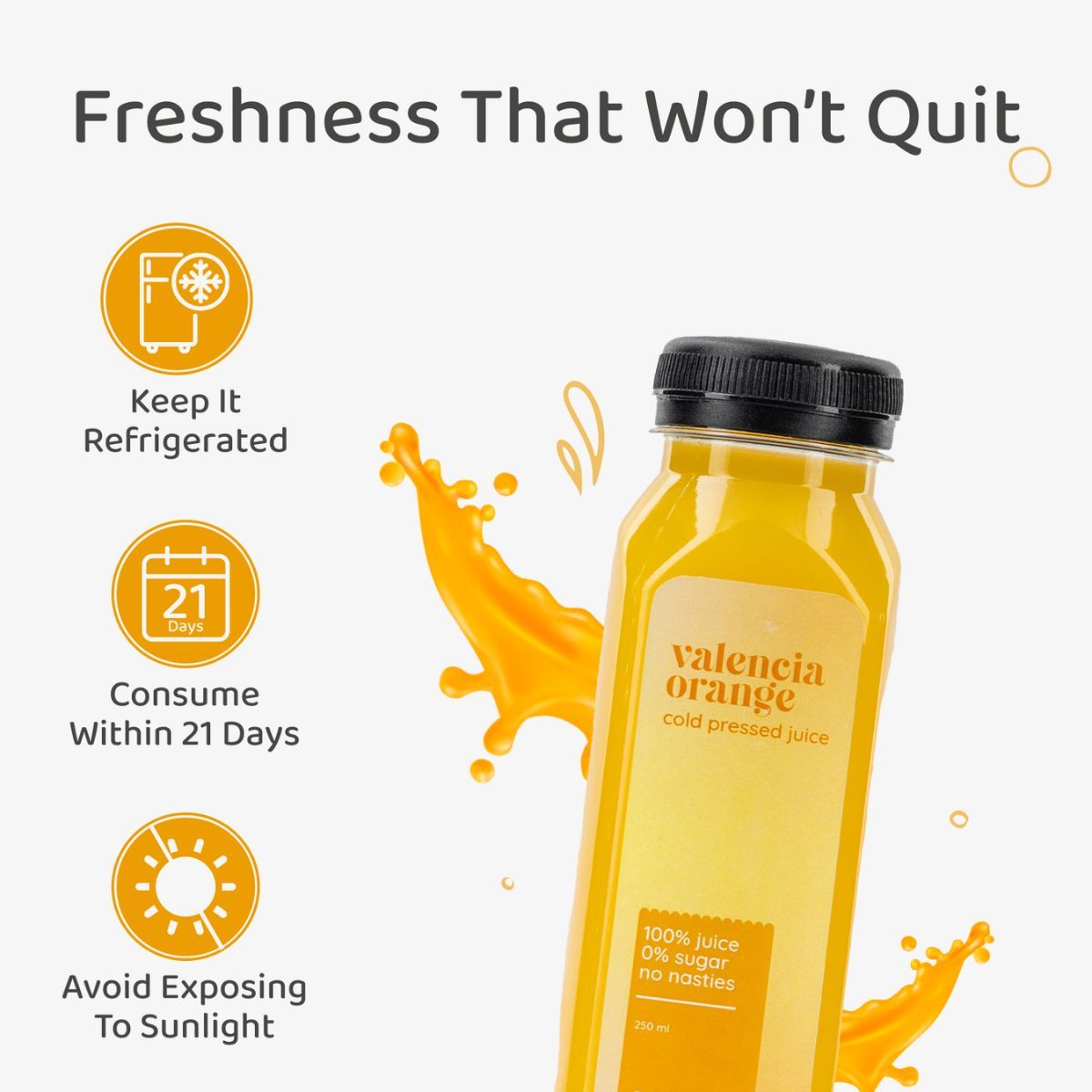 Cold Pressed Orange Juice