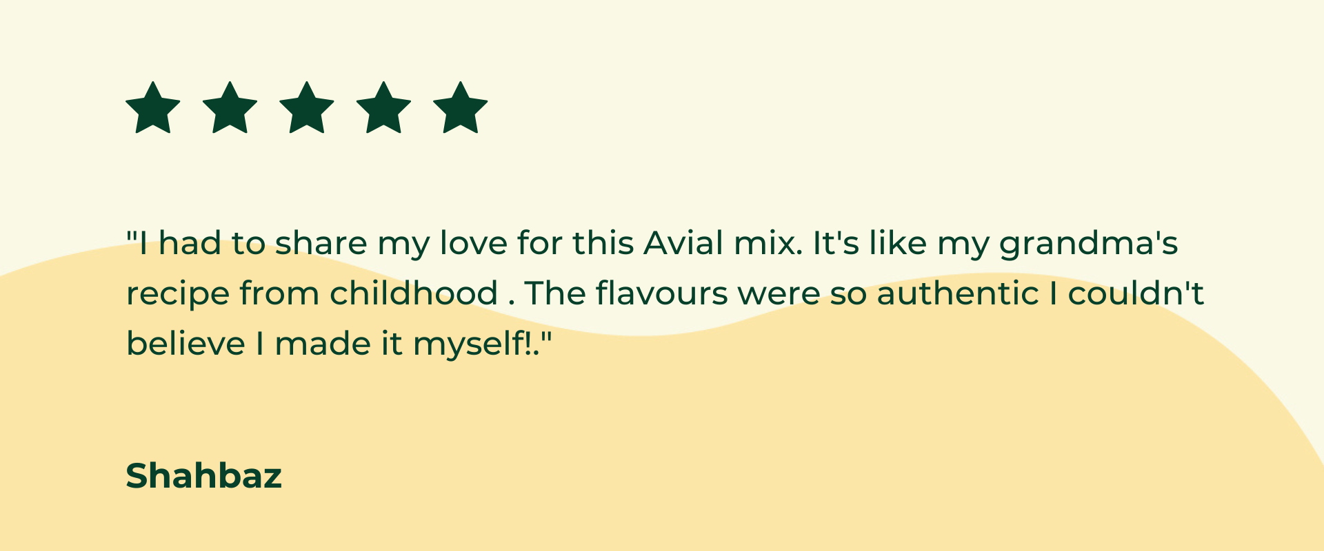 DIY Avial mix