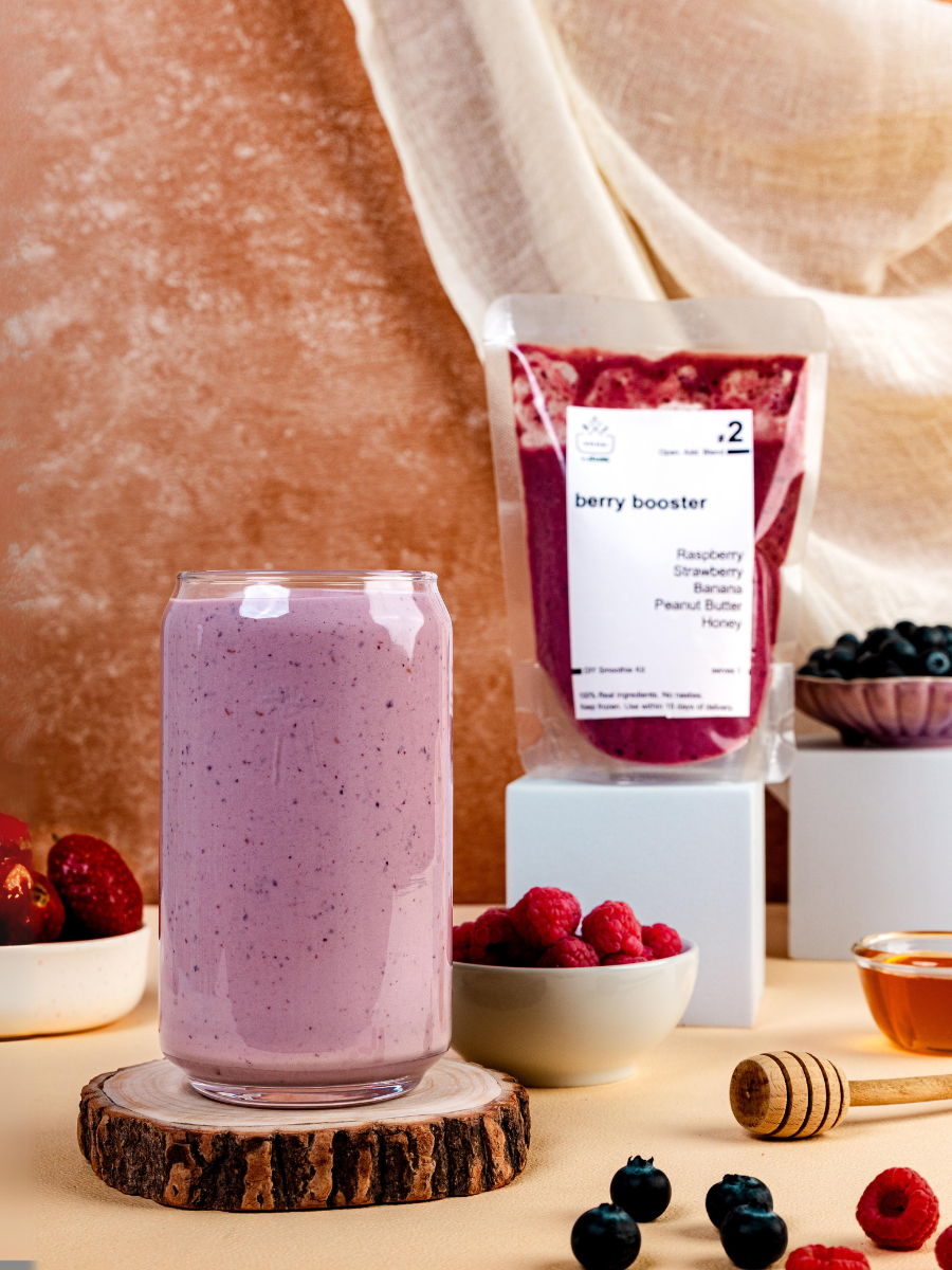 DIY Berry Booster Smoothie Kitimg 1